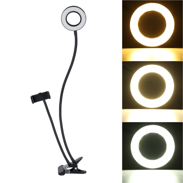 BG12W flexible USB 9cm LED ring light+bracket | Daraz.lk