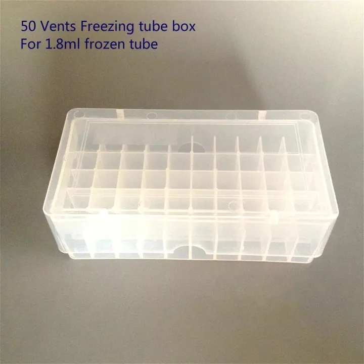 【Universal Car Parts Store】Plastic Freezing Tube Box 1.8ml/50 ...