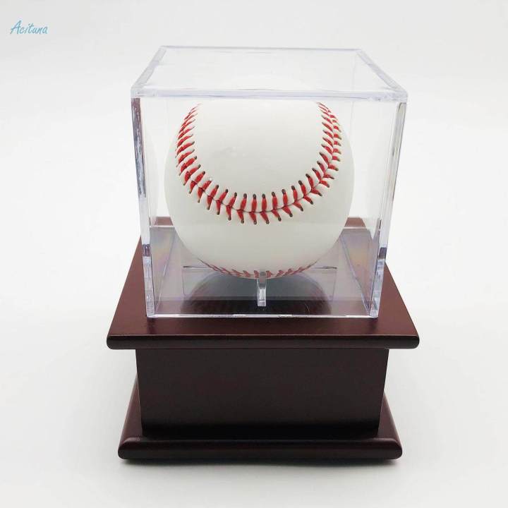 Baseball Display Case Ball Holder Square for Collectibles Official Size ...
