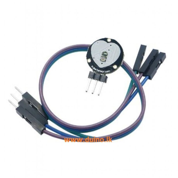 Heart Beat Pulse Sensor - Arduino Raspberry Pi | Daraz.lk