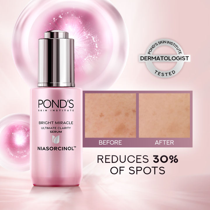 POND's Bright Miracle Ultimate Clarity Day Serum Niasorcinol with ...