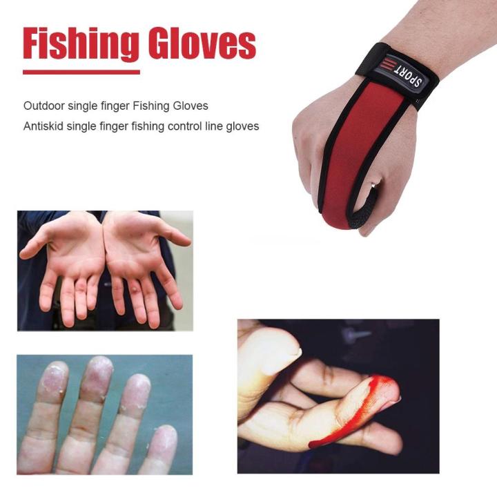 UV Sun Protection Half Finger Glove Casting Gloves Singer Finger Stall ...
