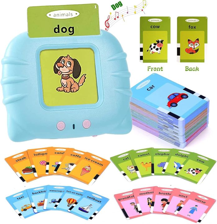 Educational Toddler Toy Flashcards Device,WONFAST 220PCS Double-Sided ...