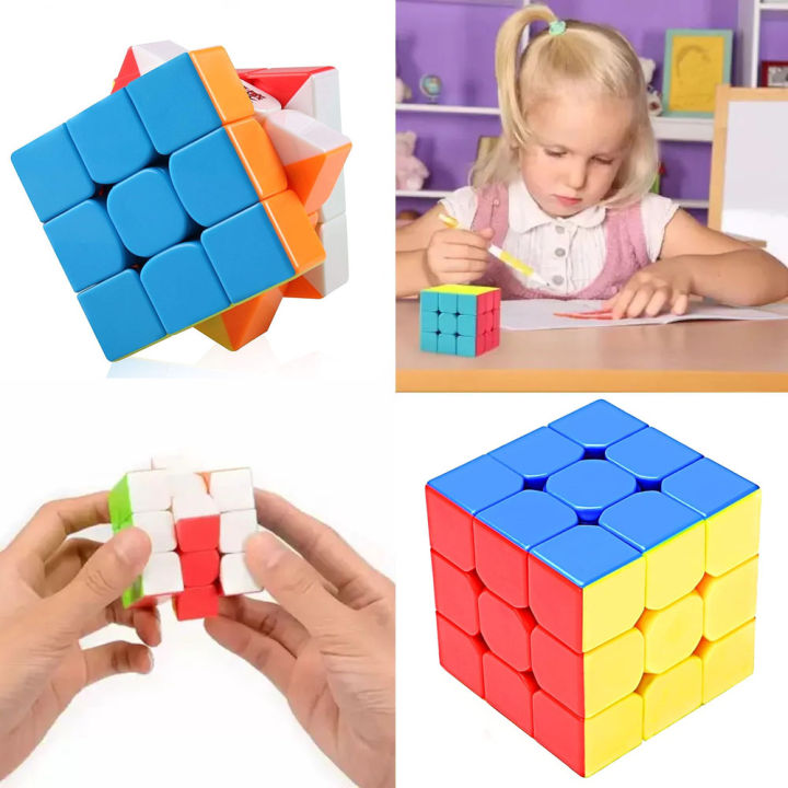 High Speed Extremely Smooth Magic Rubik Cube-Sticker less Professional ...