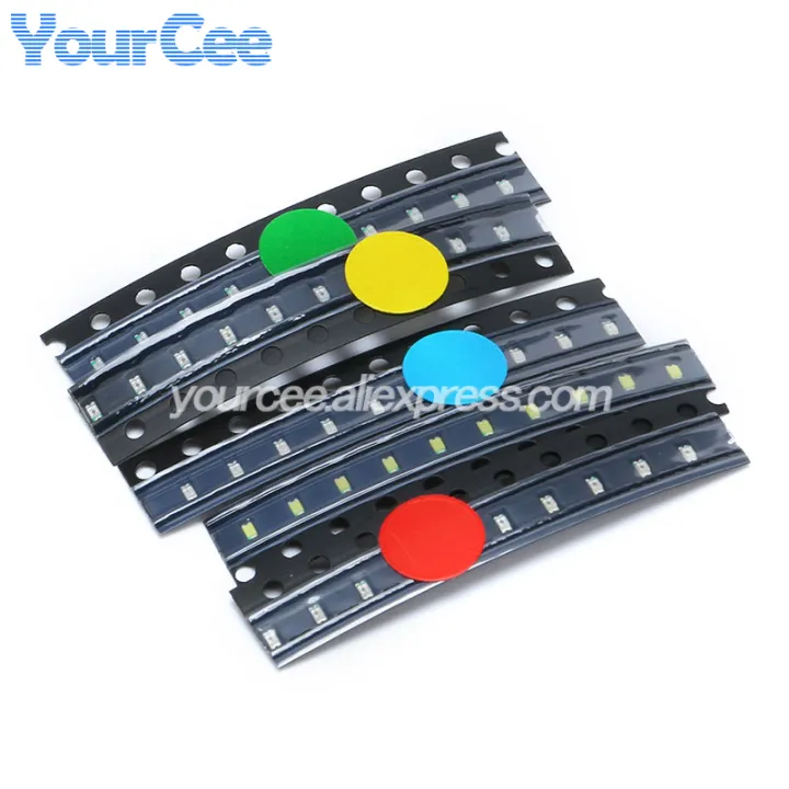 100pcs/50pcs 1206 0402 0603 0805 SMD LED Diodes Component Package Kit ...