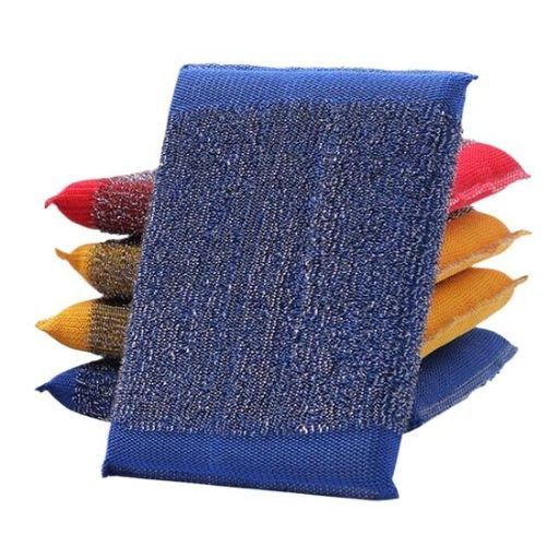 Steel Kitchen Scrub/Sponge, Kitchen Dish Wash Sponge, Multi-Use, Non ...