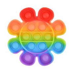 Rainbow Flower - Pop Fidget | Daraz.lk