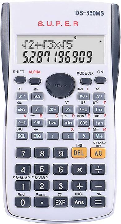 Digital Scientific Calculator 240 Functions 82MS Statistics Mathematics ...