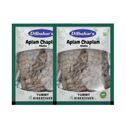 Dilbahar's Yummy Digestive Aplam Chaplam Khatta Pachak (400gm Pack of 2 ...