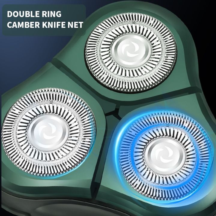 4 In 1 Smart Electric Shaver LCD Digital Display Three-head USB ...