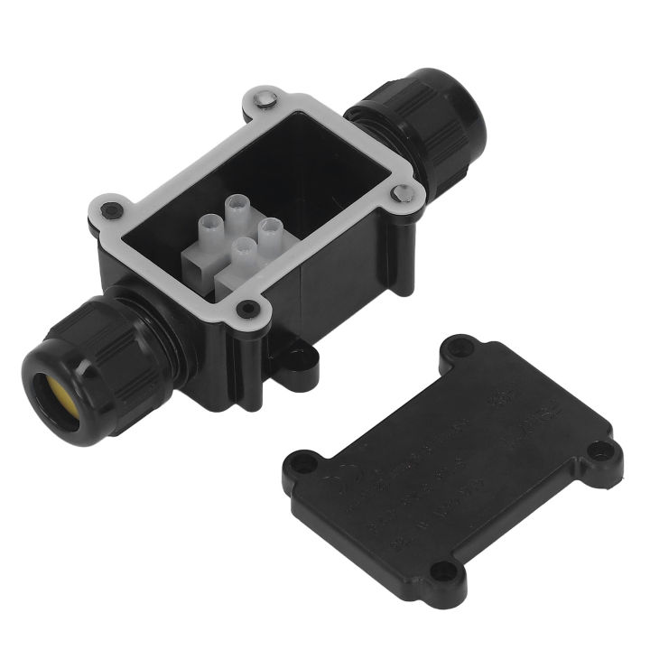 3 Way Electrical Connector Waterproof Junction Box For 5-9mm 9-12mm 12 ...