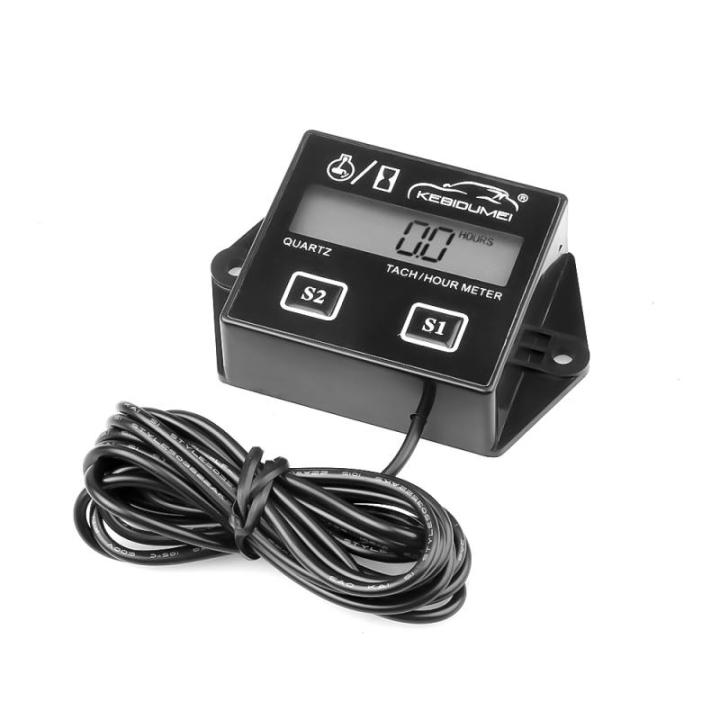 【0410qivhegenghuanlingjian9617】 Waterproof Engine RPM Gauge Tach Hour ...