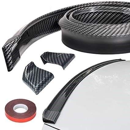 Car Universal samurai dicky spoiler carbon fiber type | Daraz.lk