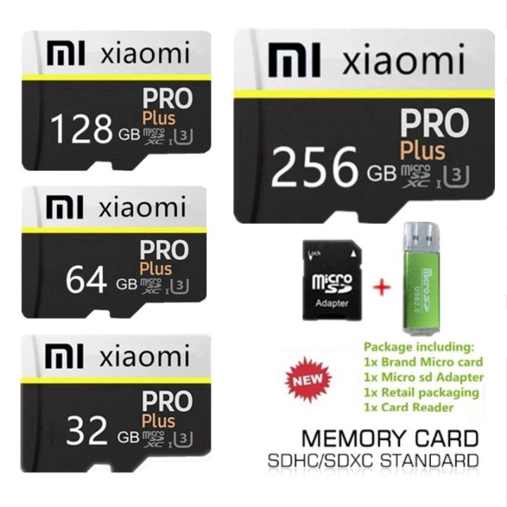 【Ready Stock+FREE Shipping+COD】Mi SD Card 16GB/32GB/64/128GB/256GB ...