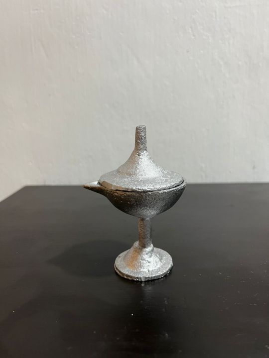 Oil lamp aluminum / pahan | Daraz.lk