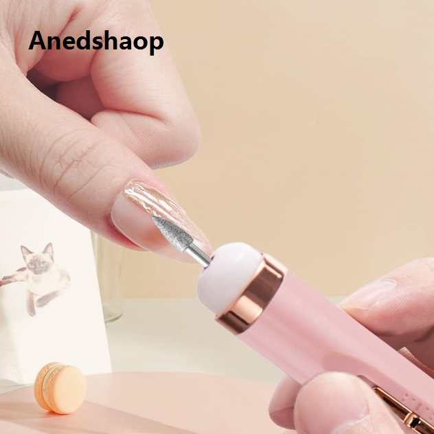 Anedshaop Flawless Salon Nails 6-in-1 Electric Nail File Buffer ...