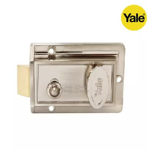 gate Lock / Door Lock / Yale Night Latch _ Antique Brass LC V78SN ...