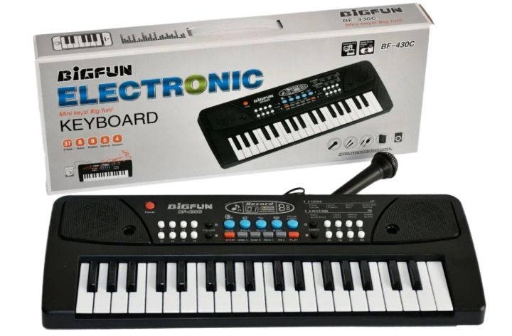 BF-430C Kids Piano Organ Keyboard, 37-Key BigFun Electronic Keyboard ...