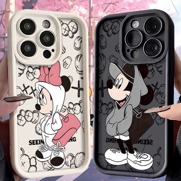 Disney Mickey Minnie Mouse Case for iPhone 14 15 Pro Max 13 12 11 X XS ...