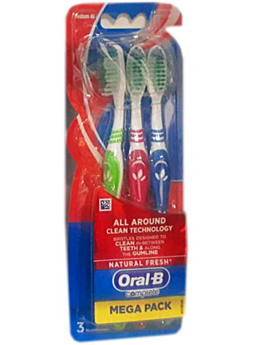 Oral-B Complete All Around Clean Technology Toothbrushes 3 pcs (UK ...