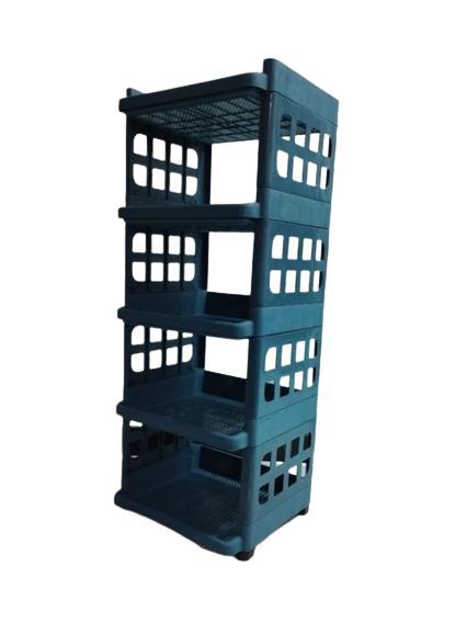 Multipurpose Plastic 4 Layer Stand Rack ( 28CM, 33CM & 96CM) | Daraz.lk