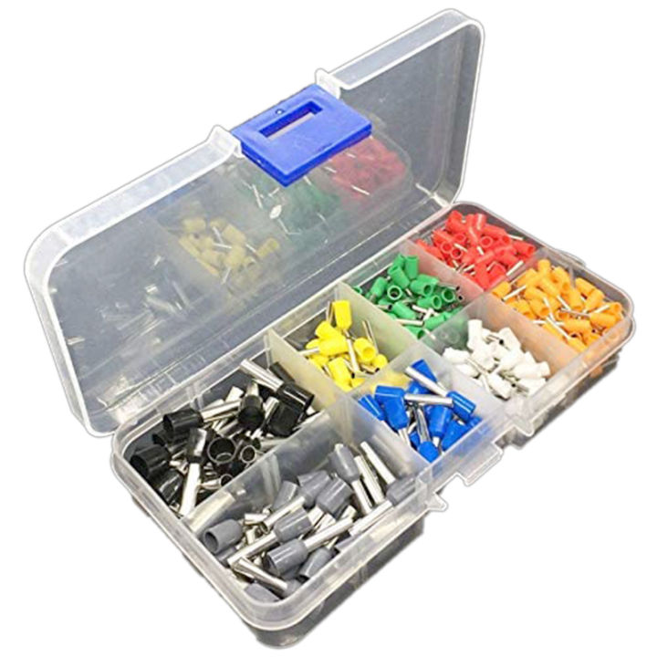 Spreeshop 400Pcs E0506-E6012 European Style Tubular VE Tube Terminal E ...