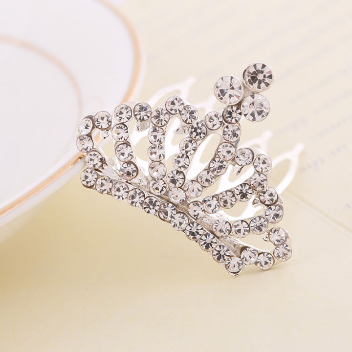 Children's Crown Princess Birthday Crown Children Plug Comb Hair ...