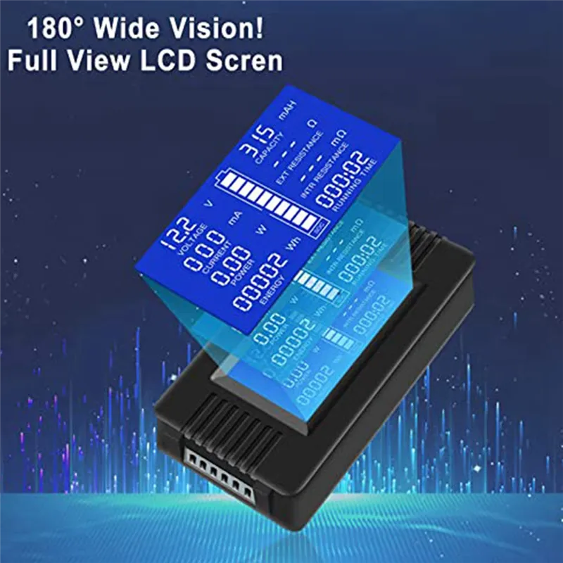 Dc Battery Monitor Power Meter Ammeter Digital Dc 0 200v Shunt 100a Multimeter Meter Voltmeter