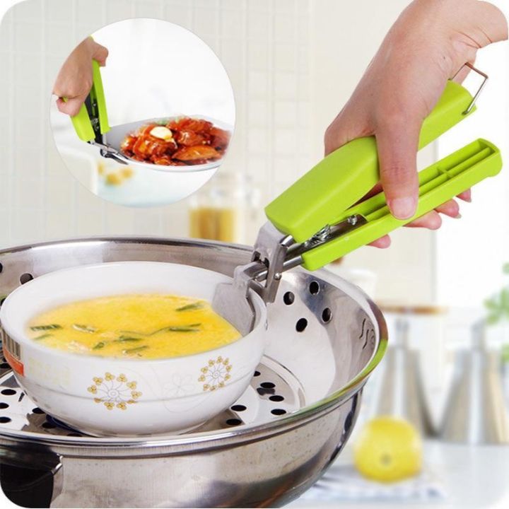 Kitchen Anti Scalding Clip Hot Plate Gripper Hot Bowl Gripper Clips For ...