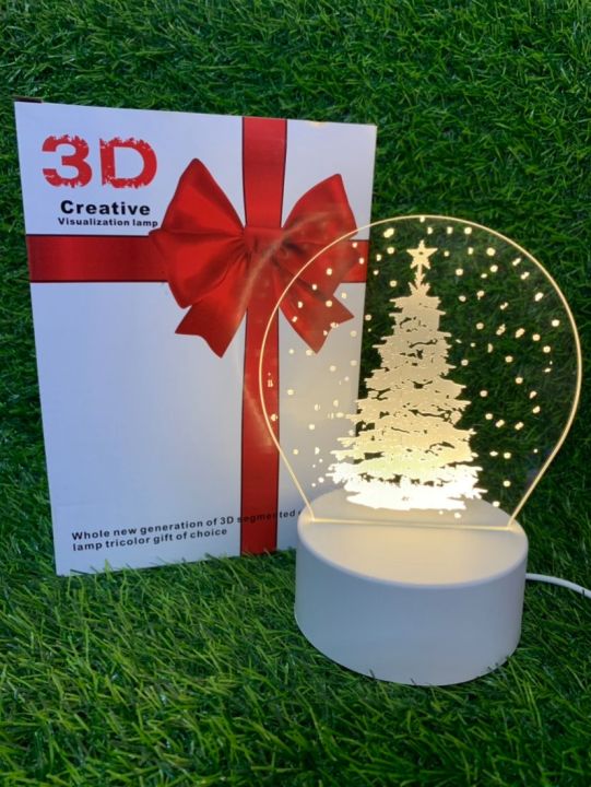 3D Creative Visualization Lamp | Daraz.lk