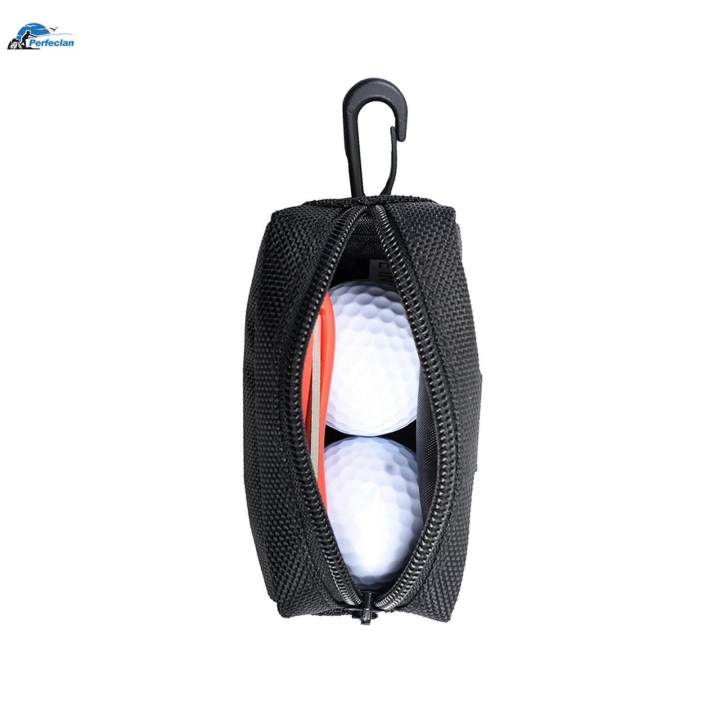 Golf Ball Carrier Bag with Clip Hook Golf Ball Pocket Waist Pack ...