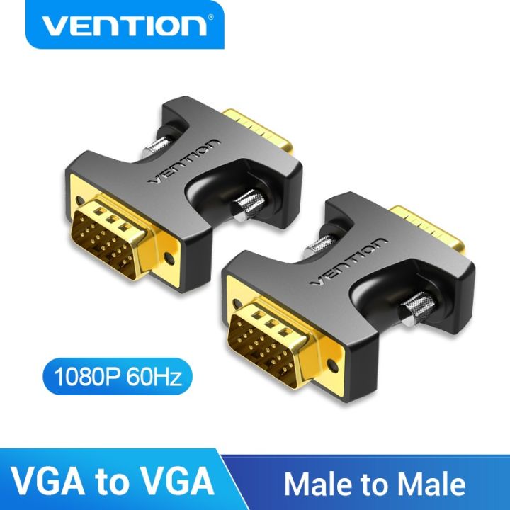 Vention VGA to VGA Adapter Male to Female Connector 15 Pin 1080P 60Hz ...