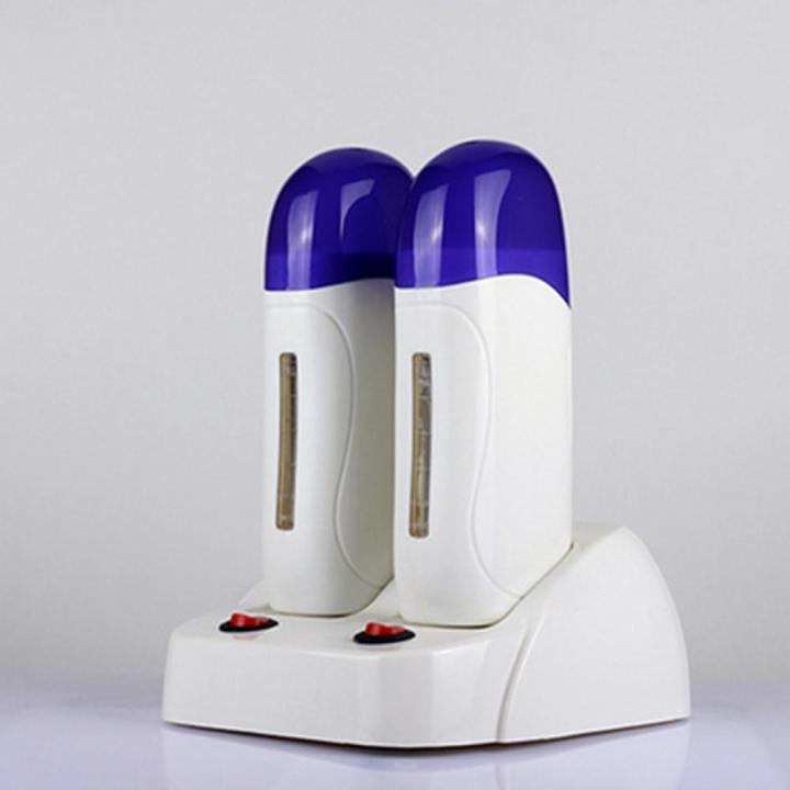 Double Base Depilatory Body Arm Leg Hair Remover Wax Heater Warmer ...