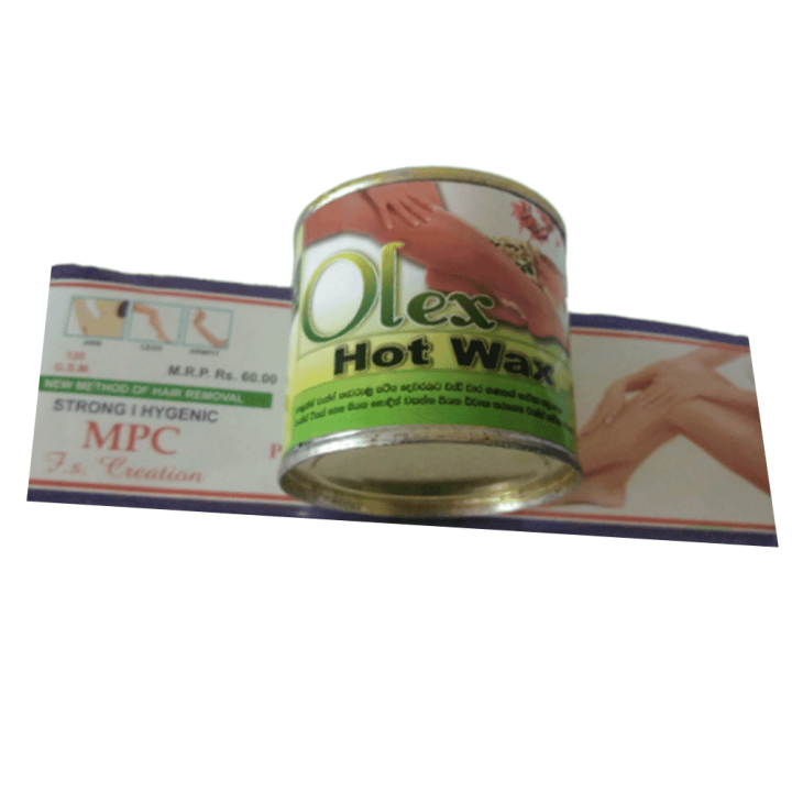 OLEX hot wax 200g + wsx strips 50pcs | Daraz.lk