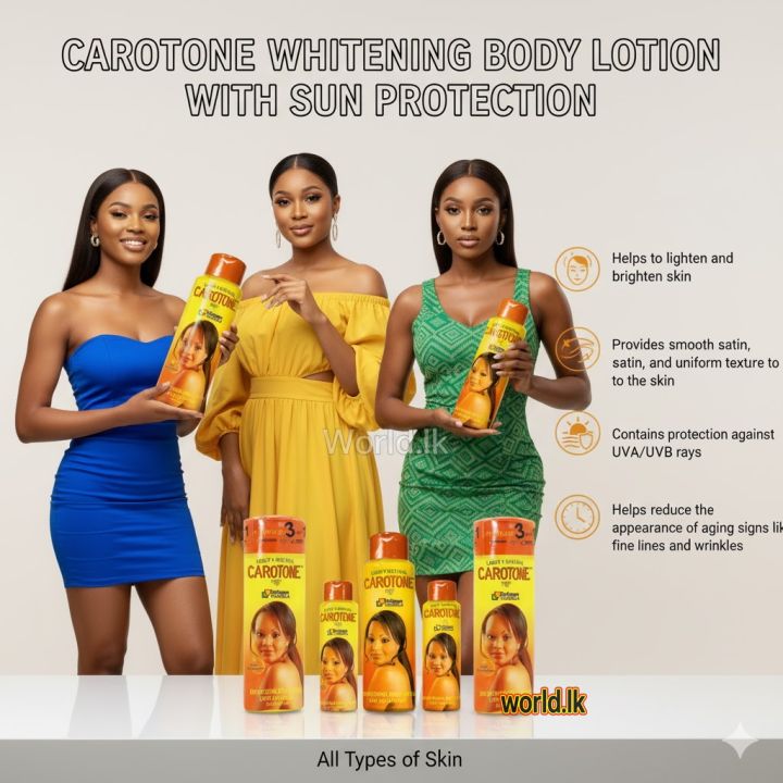 Carotone Light & Natural Brightening Whiit-ning Body Sun Protection ...