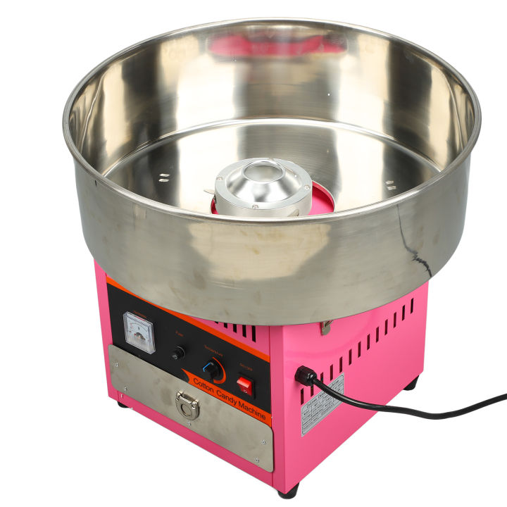 Cotton Candy Machine Uniform Heating Fully Automatic Candy Floss Maker ...