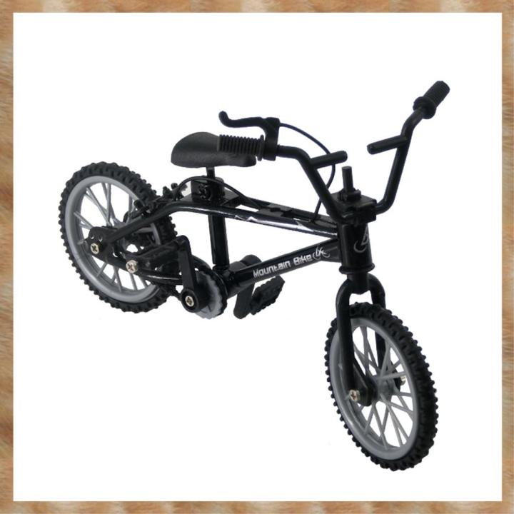 Kqueebee Alloy Mini Mountain Bike Bicycle Model for 1/10 RC Crawler Axial SCX10 TRX4 D90 CC01 ...