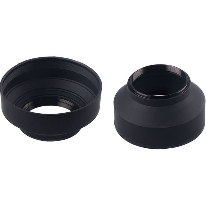 Lens Protection Hood For Photography 82mm - 3-in-1 Collapsible Rubber ...