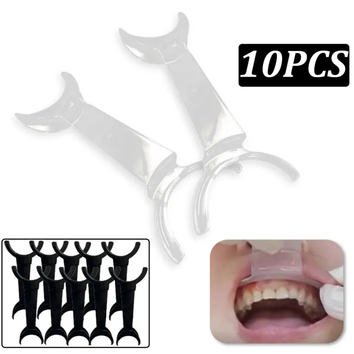 5/10Pc Dental Double Head Retractor Upper Lower Lip Retractor Lip ...