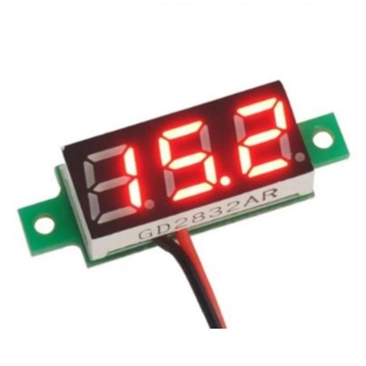 DC Digital Voltmeter Mini Volt meter Voltagemeter Voltage meter for ...