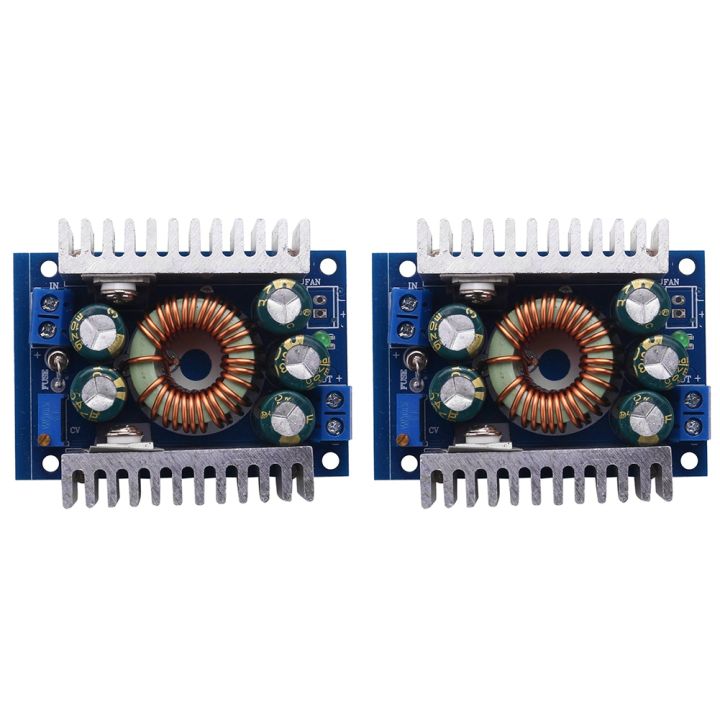 2X 12A Dc-Dc Mouble Buck Converter Low Ripple with Heat Sink 4.5V-30V ...