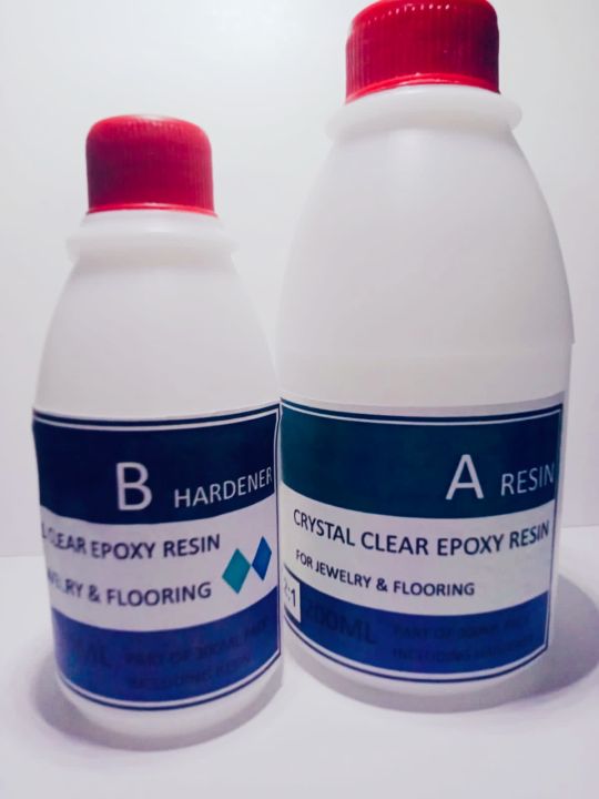 EPOXY RESIN 300g Kit for Coating, Crafts, Table Tops,CRESTAL CLEAR ...