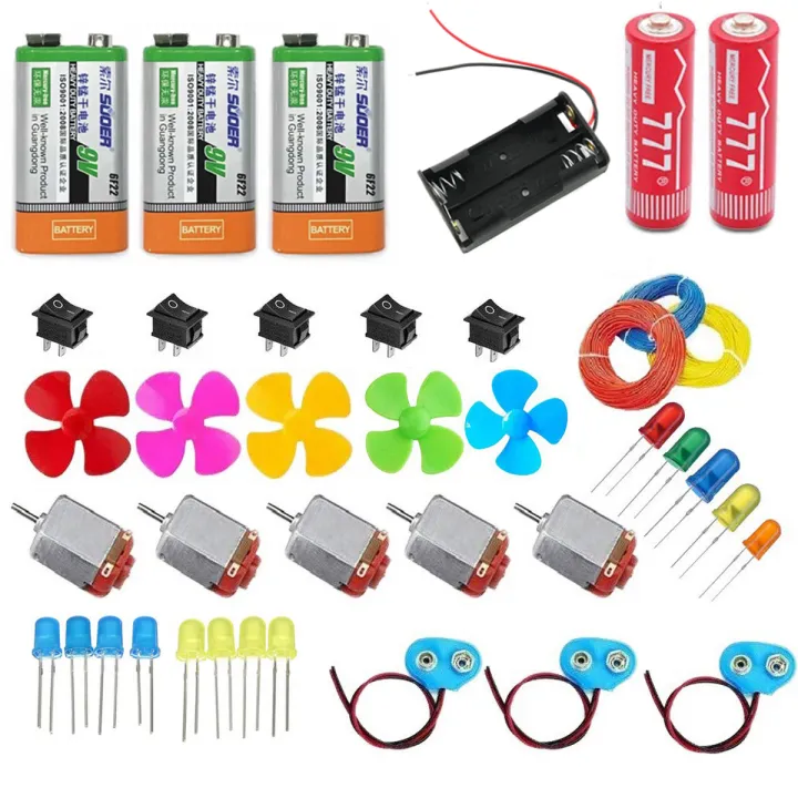 Electronic Science project Kit DC motor Set | Daraz.lk