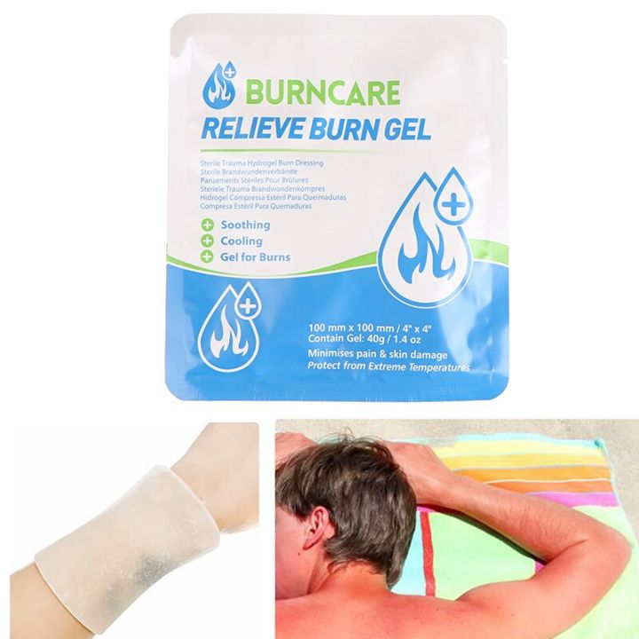 Emergency Medical Hydrogel Burn Gel Dressing Bandage Patch For Burncare ...