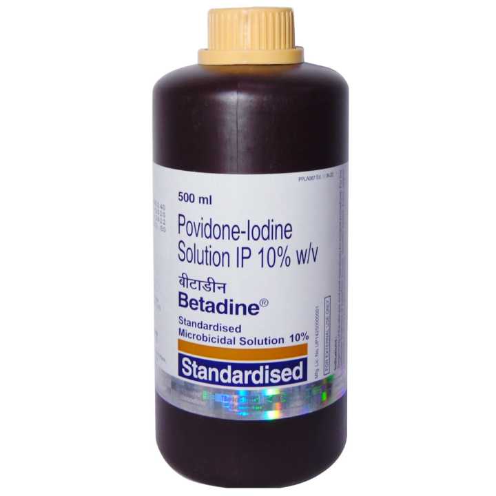 Betadine Povidone Iodine Bottle 500ML | Daraz.lk