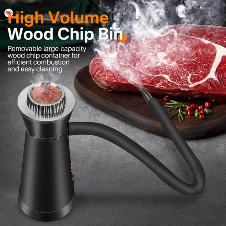 Food Kitchen Smoke Infuser, Electric Food Smoke Machine, Adjustable ...
