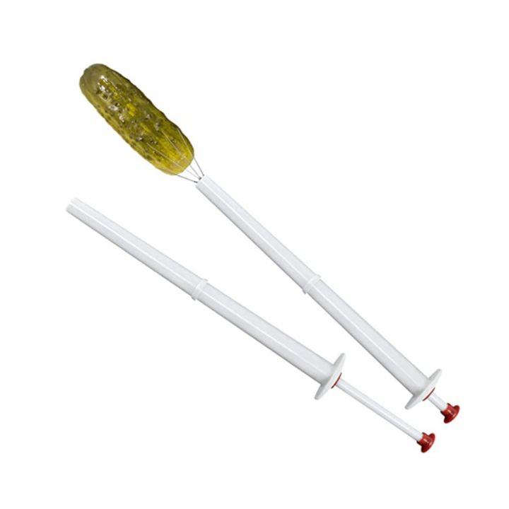 Deluxe Pickle Pincher, Set of 2,Pickle Picker Stainless Steel and ...