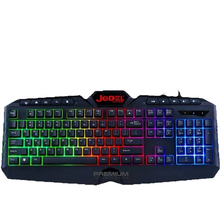 Gaming Keyboard orginal Jedel K504 with LED Backlight | Daraz.lk