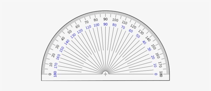 Student Geometry / D / Mathematical D / Protractor /Plastic Protractor 180 Degree Transparent ...