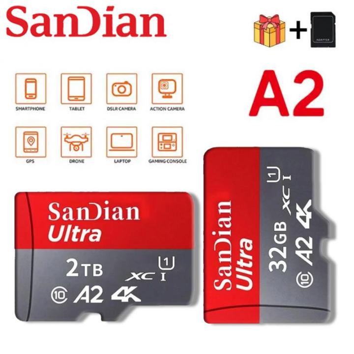Original Memory Card 1TB 2TB High Speed Micro TF SD Card 512GB SD Card ...